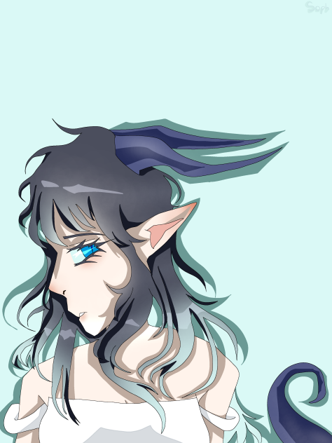 Dragon girl - ibisPaint