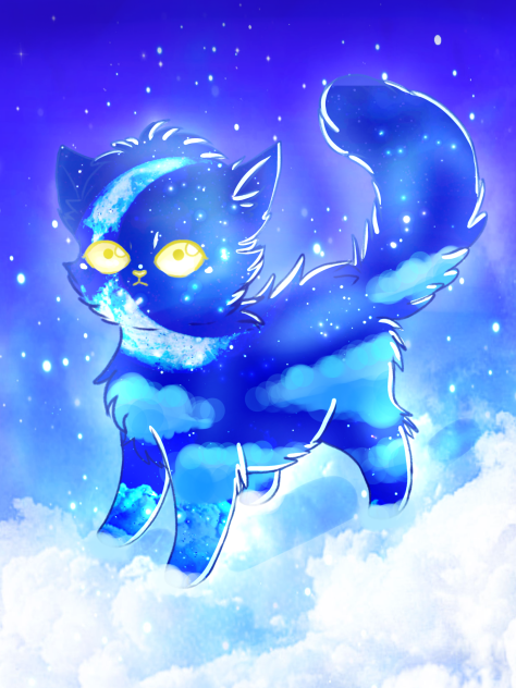 Moon Cat - ibisPaint