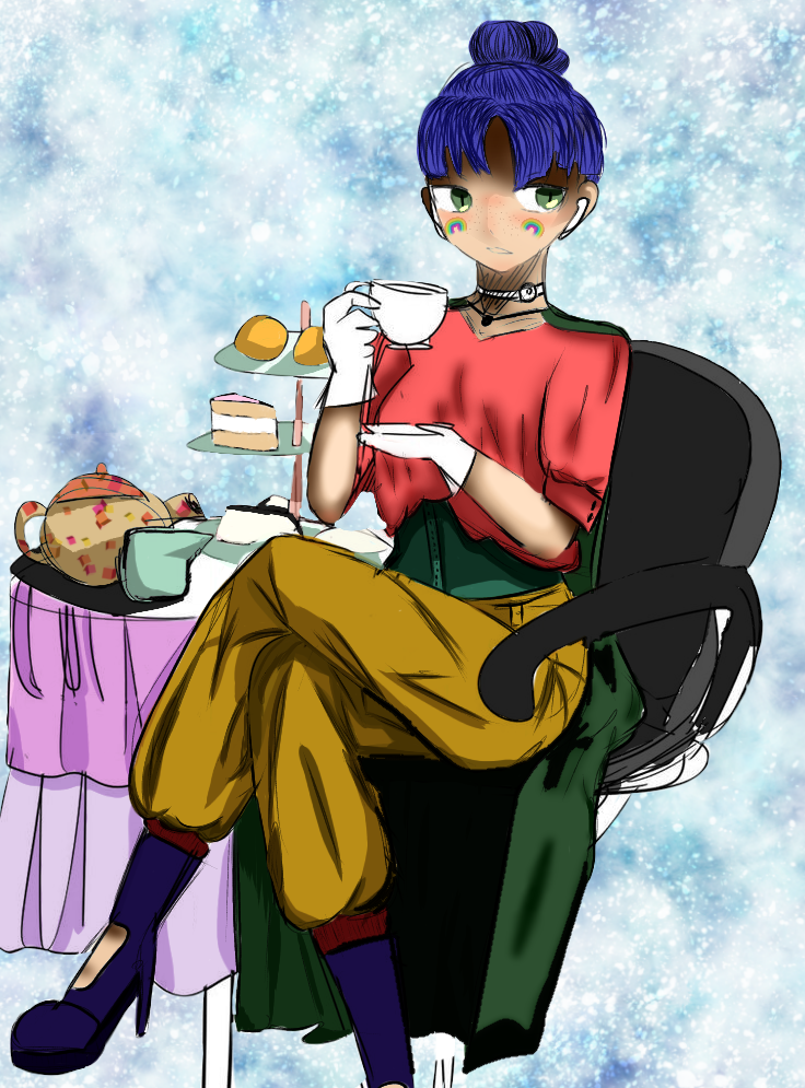 Chrome - girl - ibisPaint