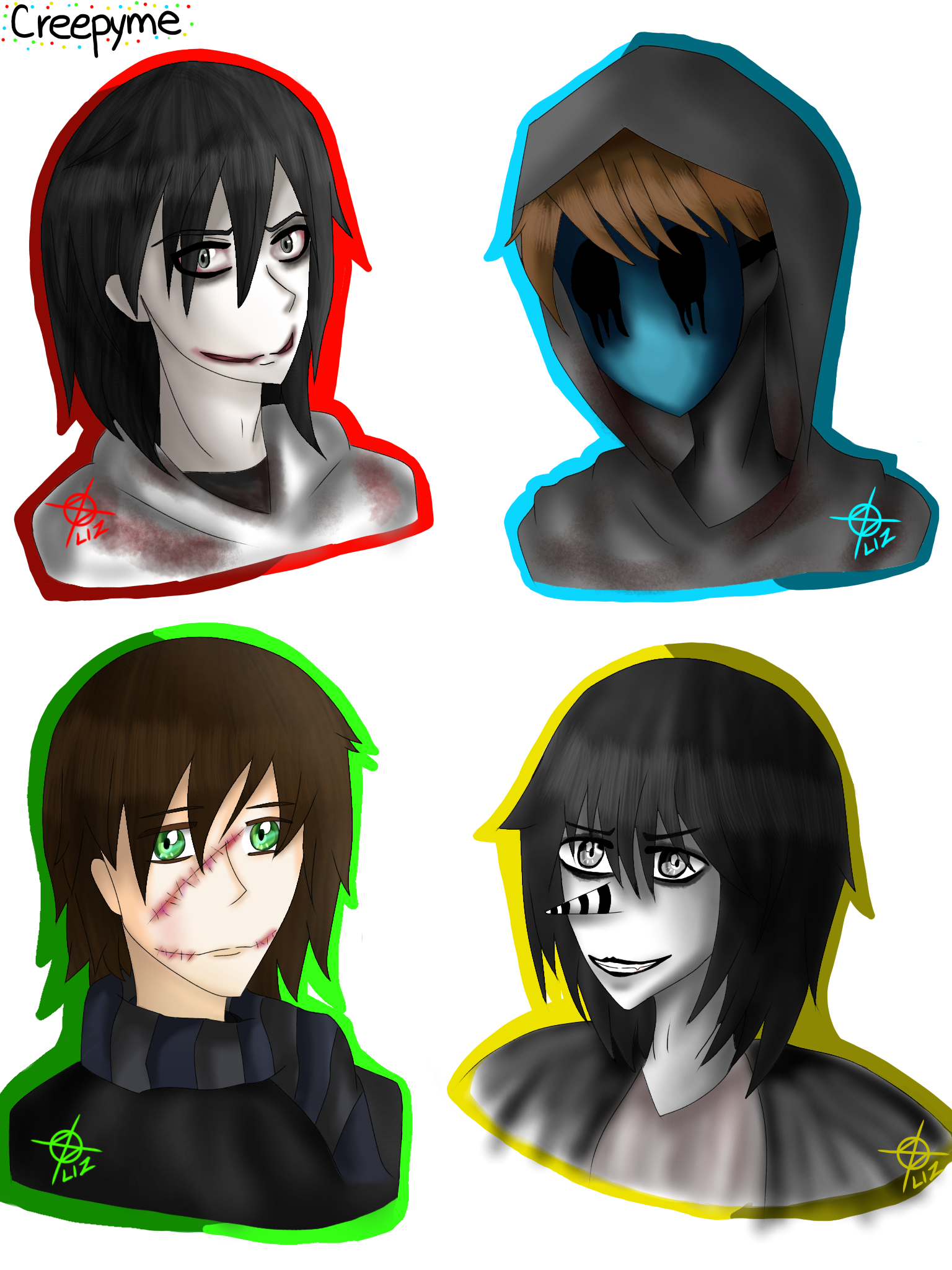 Creepypastas Speedpaint - ibisPaint