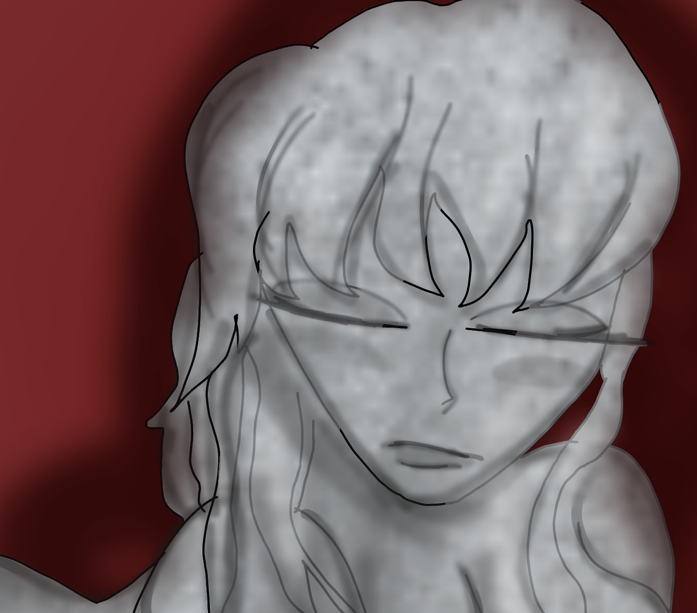 Statue Lady - ibisPaint