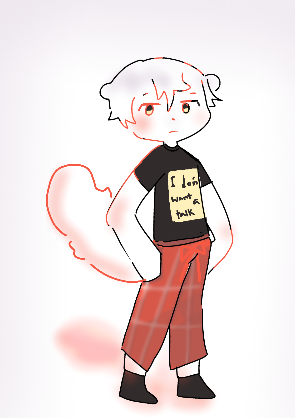 him without hoodie - ibisPaint