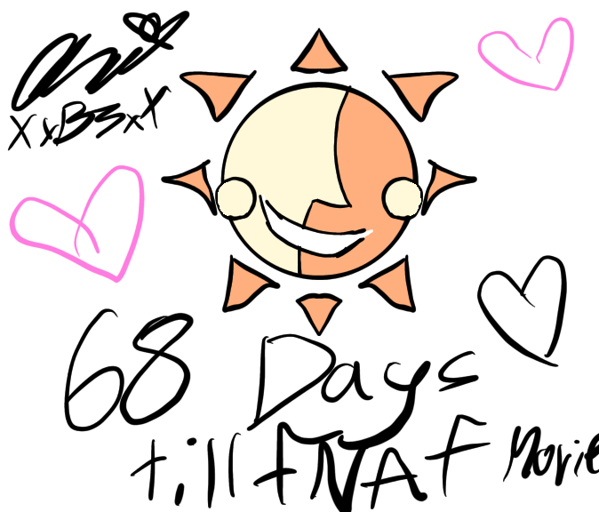 My count down untill the fnaf movie! - ibisPaint
