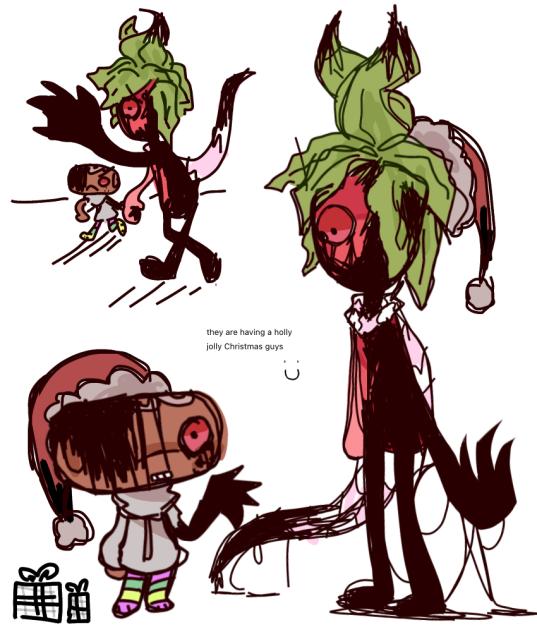 Twisted sprout and cosmo doodles - ibisPaint