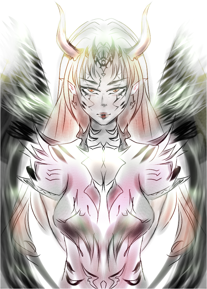 angel or devil - ibisPaint