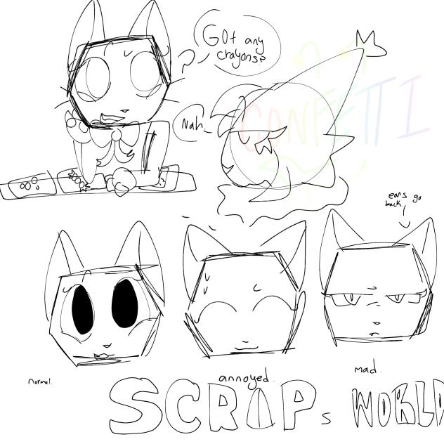 Scraps world - ibisPaint