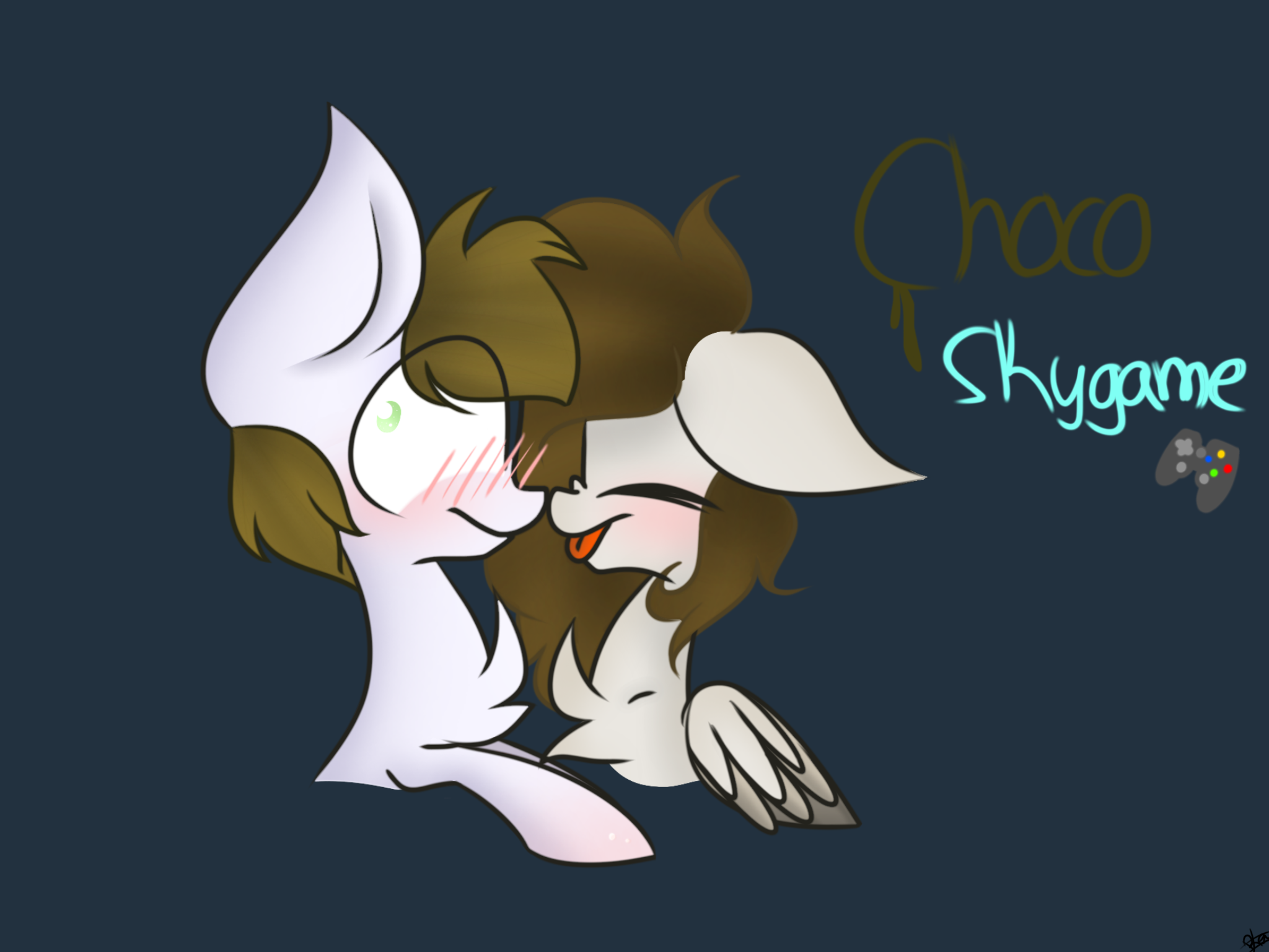 ChocoYSkygame 7u7 - ibisPaint