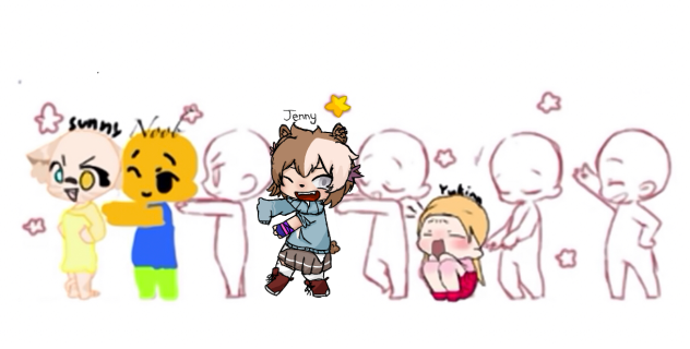 Human train collab - ibisPaint