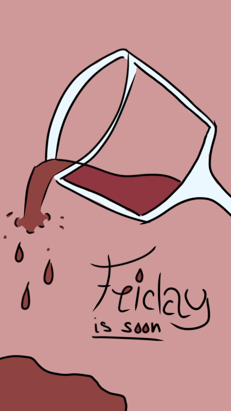Friday 🍷 - ibisPaint