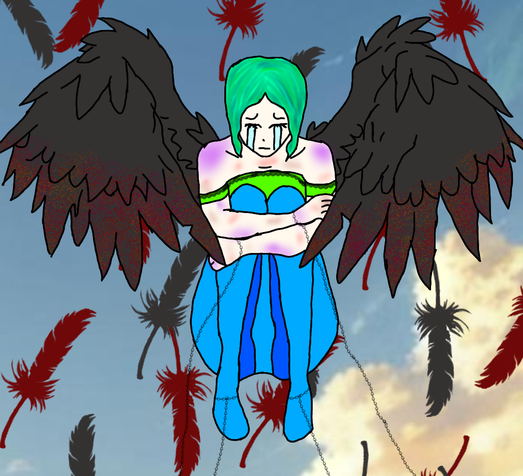 trapped dark angel - ibisPaint
