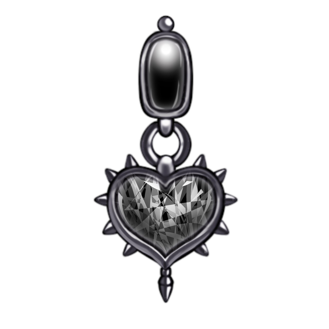 Gothic earrings - ibisPaint