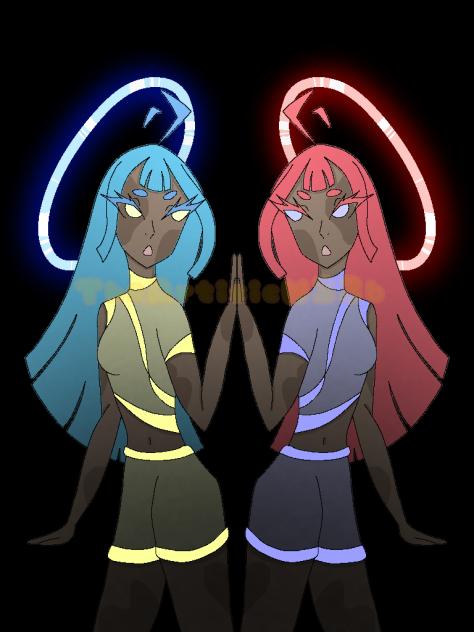 The Twins - ibisPaint