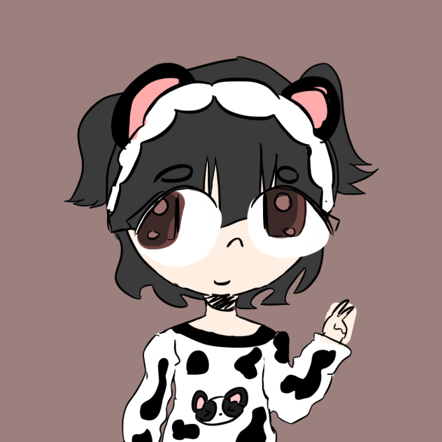 Cute panda girl - ibisPaint