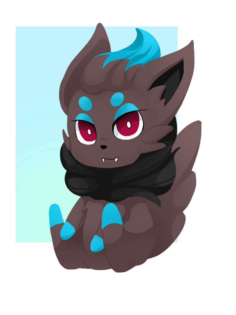 Shiny Zorua - ibisPaint