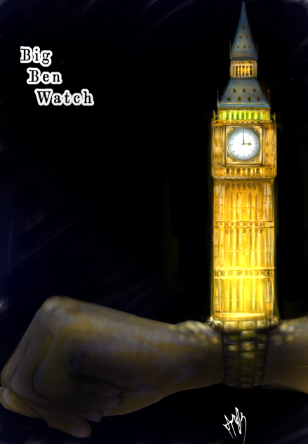 Big Ben Watch - ibisPaint