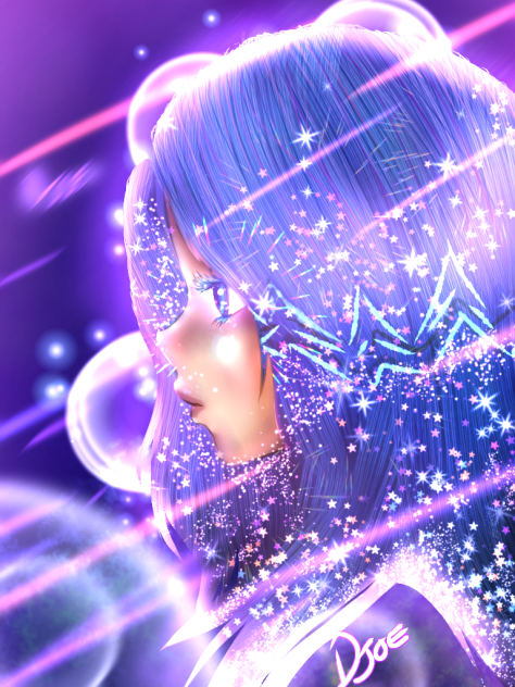 Star girl - ibisPaint