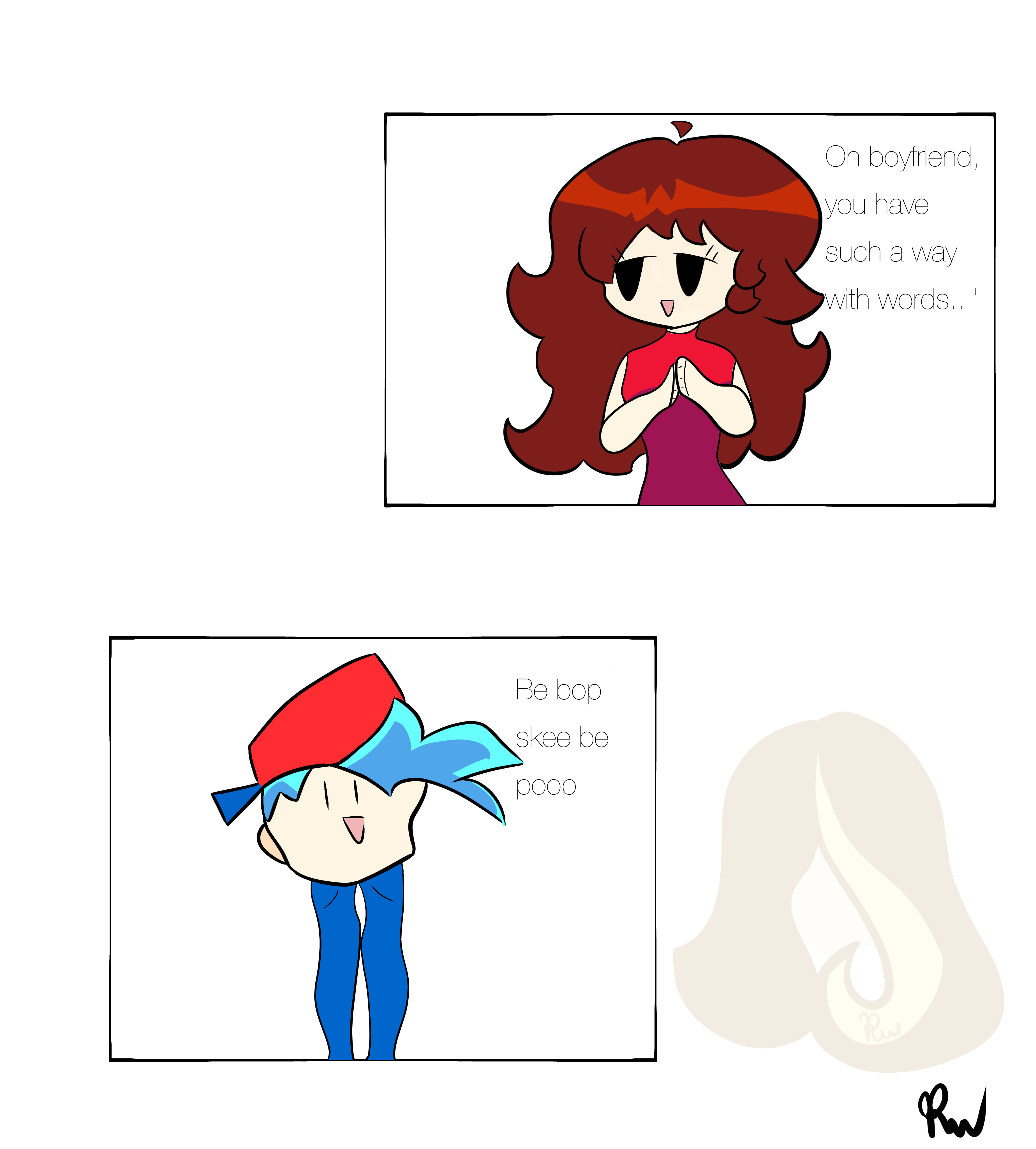 Smol fnf comic - ibisPaint