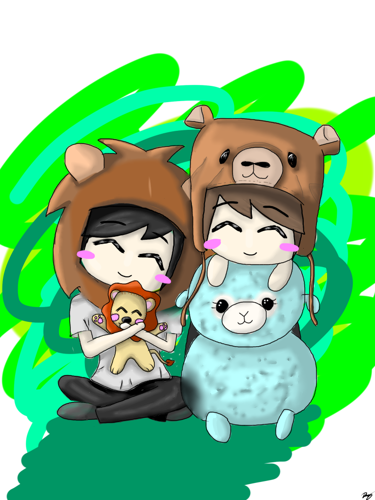 chibi Dan and Phil - ibisPaint