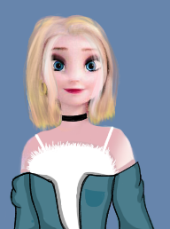 elsa glow up - ibisPaint