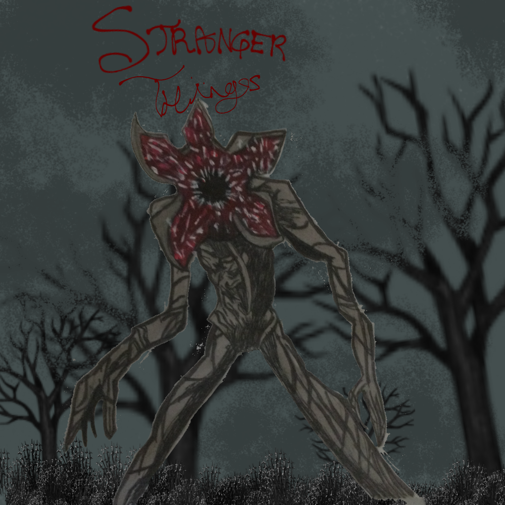 Stranger things fan art (Demogorgon) - ibisPaint