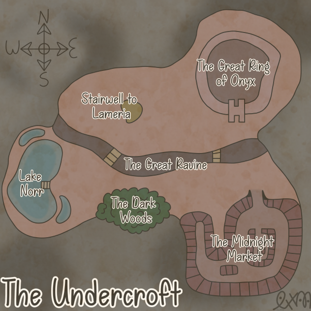 The Undercroft - Map [Variant 1] - ibisPaint