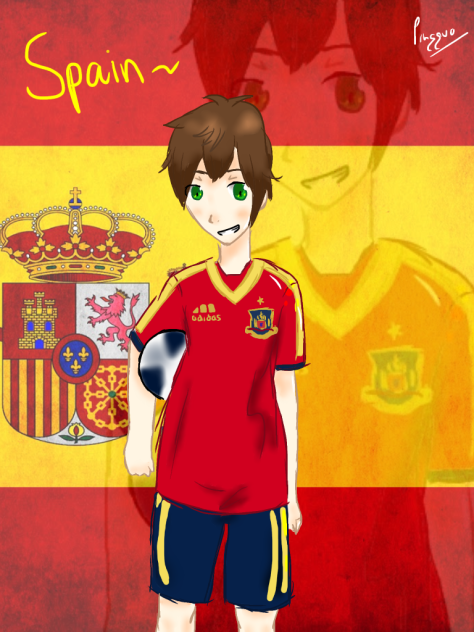 Spain, Confederations Cup 2013 - ibisPaint