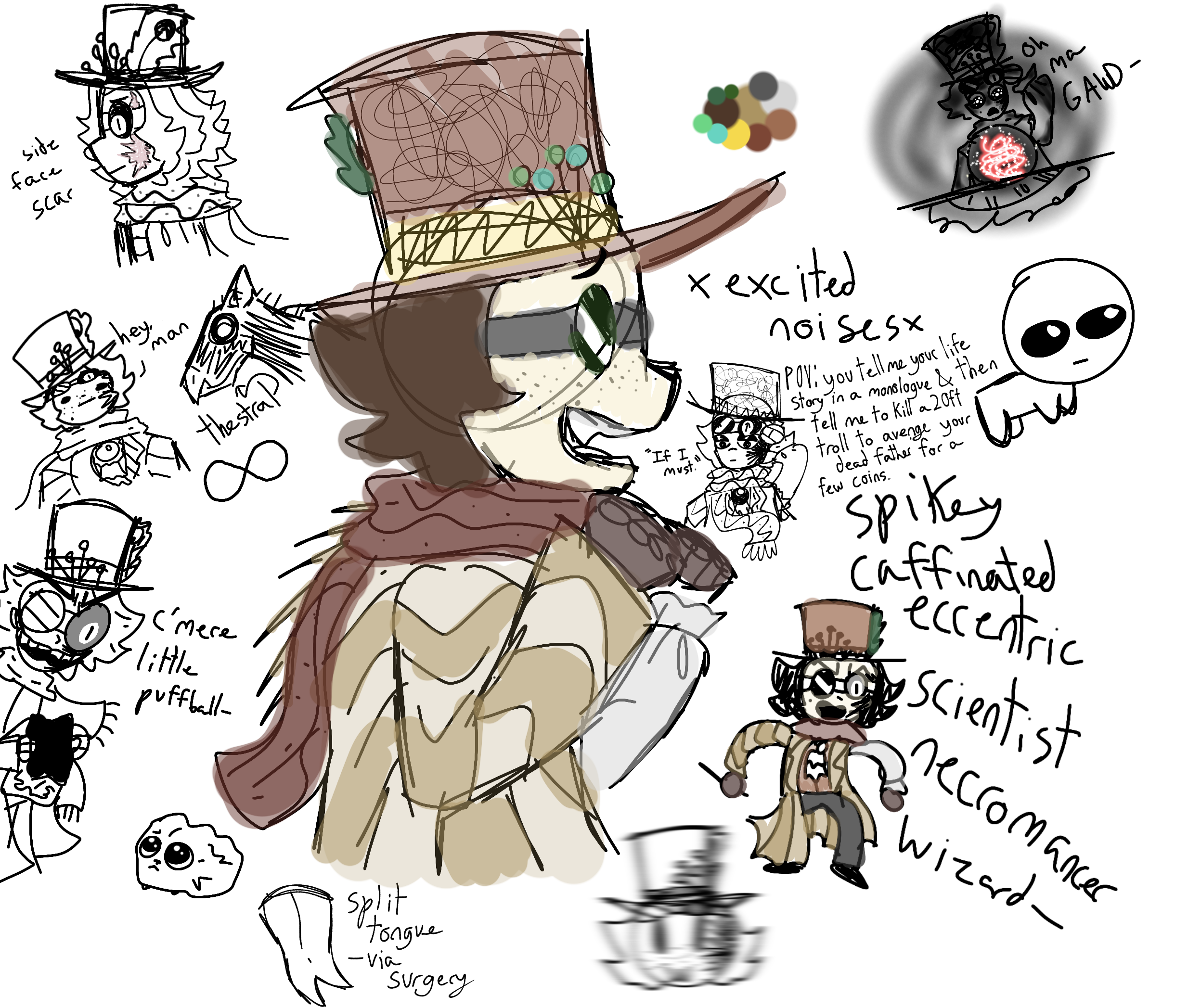 Hogwarts Persona Doodles - ibisPaint