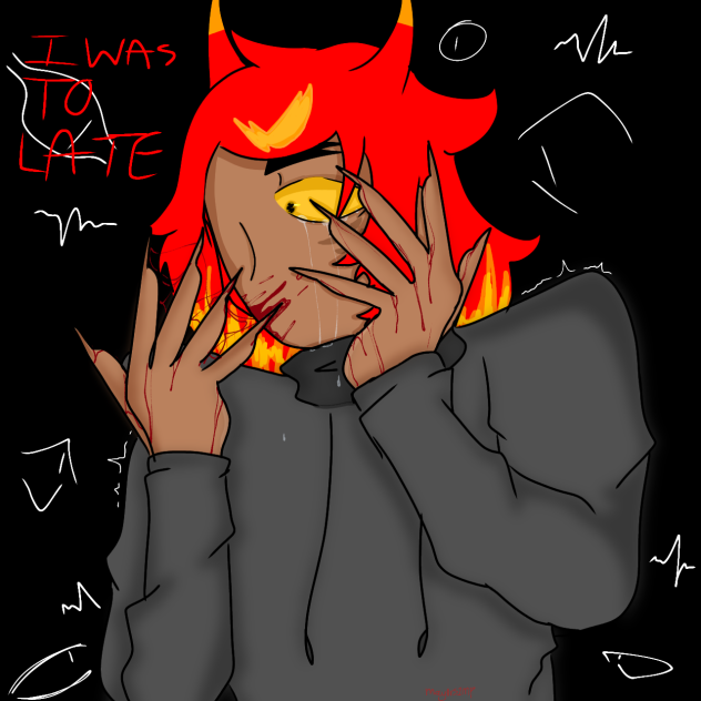 I WAS TO LATE.. (Huozai) - ibisPaint