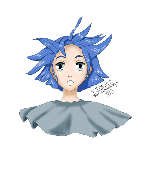 Blowing Wind - ibisPaint