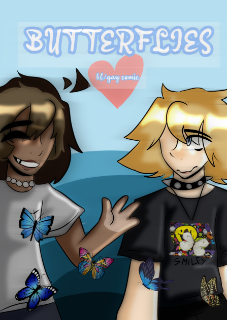 Butterflies gay slash bl comic - ibisPaint
