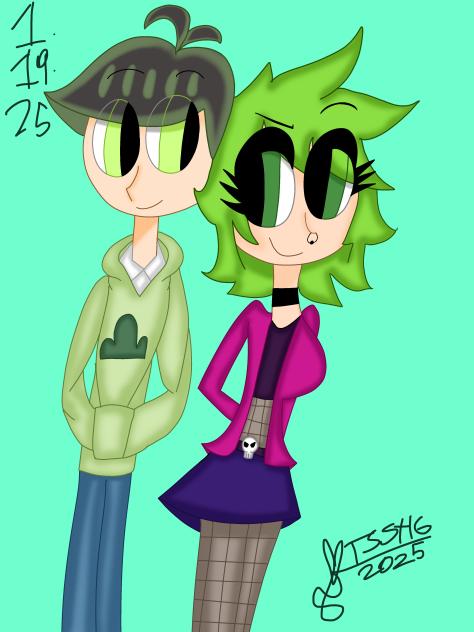 Choromatsu and Gigi Gilbert - ibisPaint