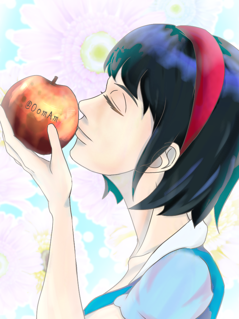 kiss the Apple - ibisPaint
