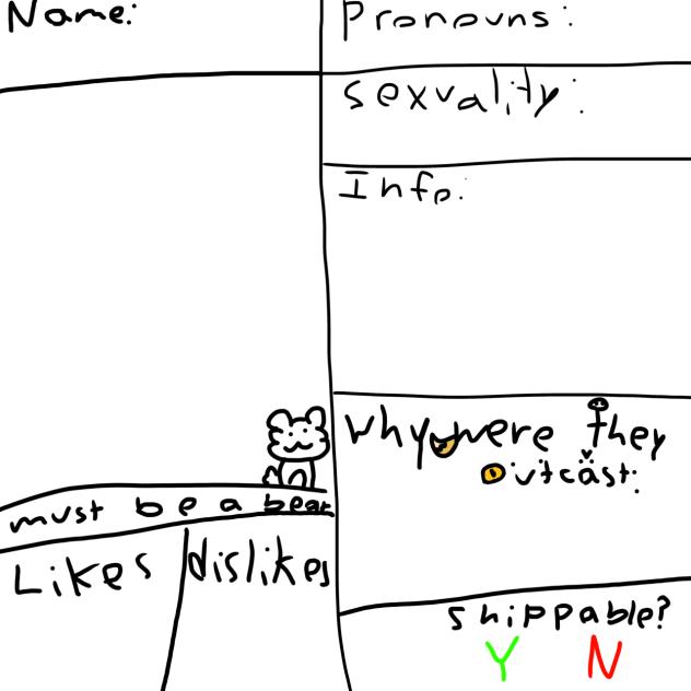 Character sheet (read desc) - ibisPaint