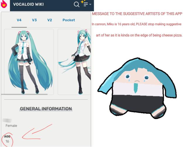 Don't make suggestive Miku art - ibisPaint