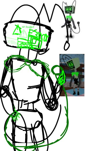 Twisted Vee Sketch - ibisPaint