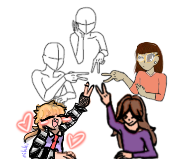 collabration with zoe - ibisPaint