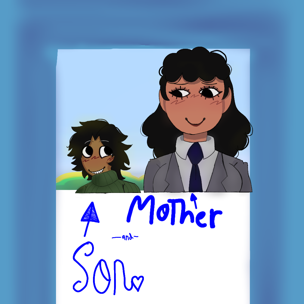 Mother and son - ibisPaint