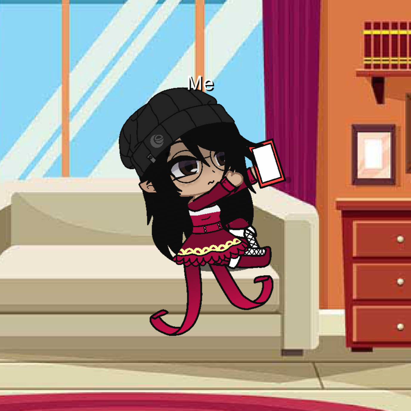 Me watching tik tok - ibisPaint