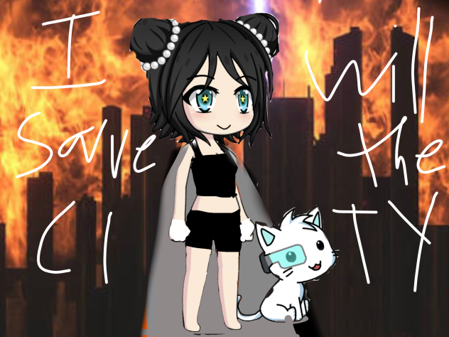 saving the city - ibisPaint