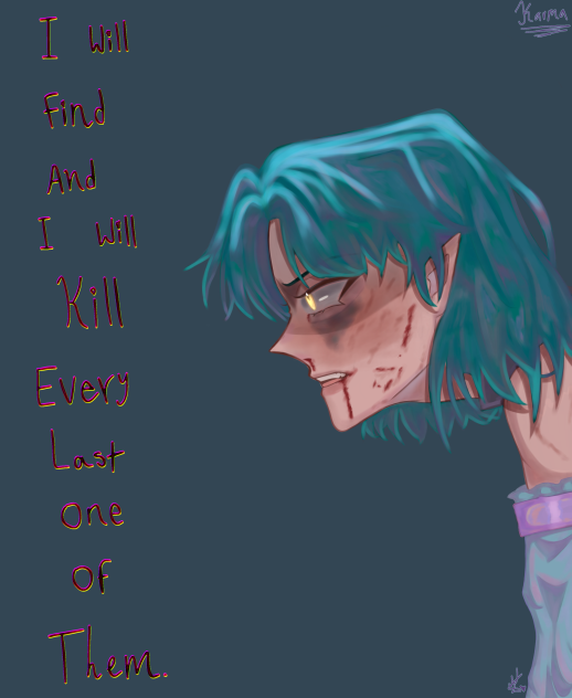 I will kill them all -Aruna - ibisPaint