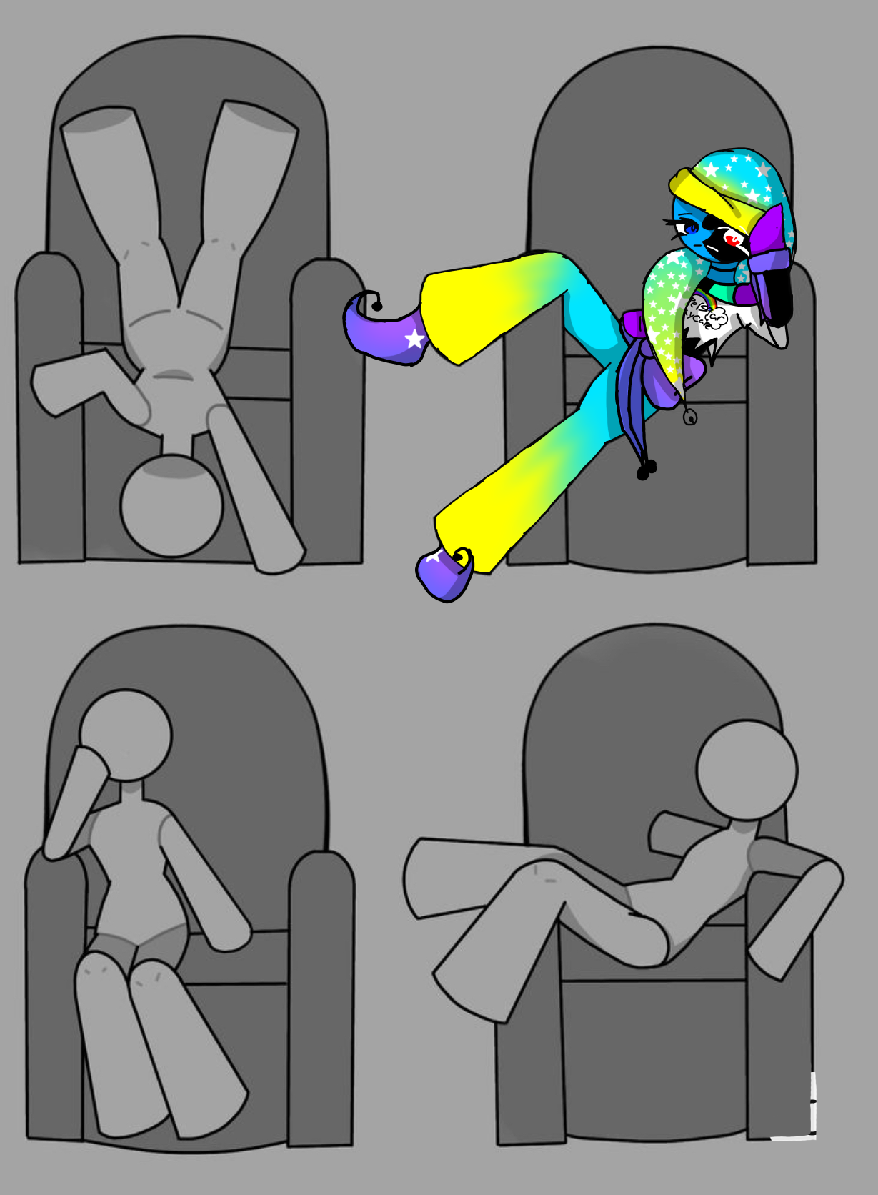 Lunar Eclipse my oc - ibisPaint