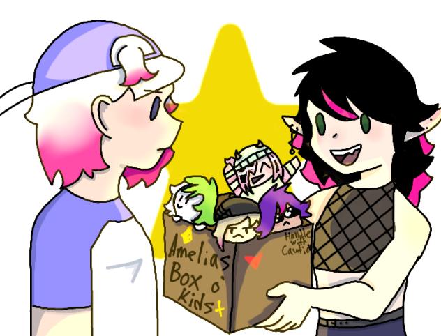 box of kids - ibisPaint