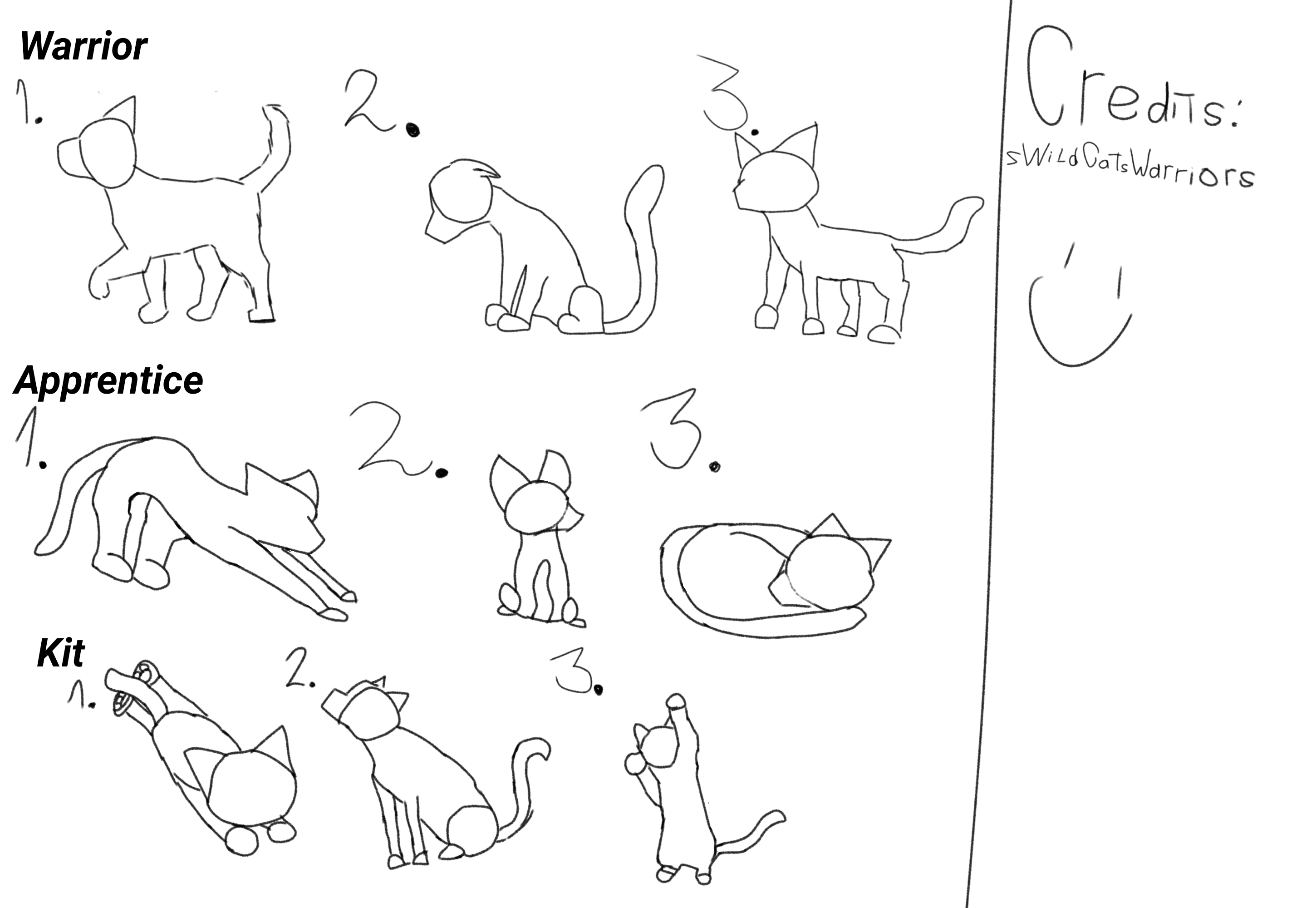 Free warrior cats oc bases - ibisPaint