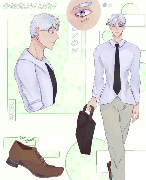 Lyon Character sheet - ibisPaint