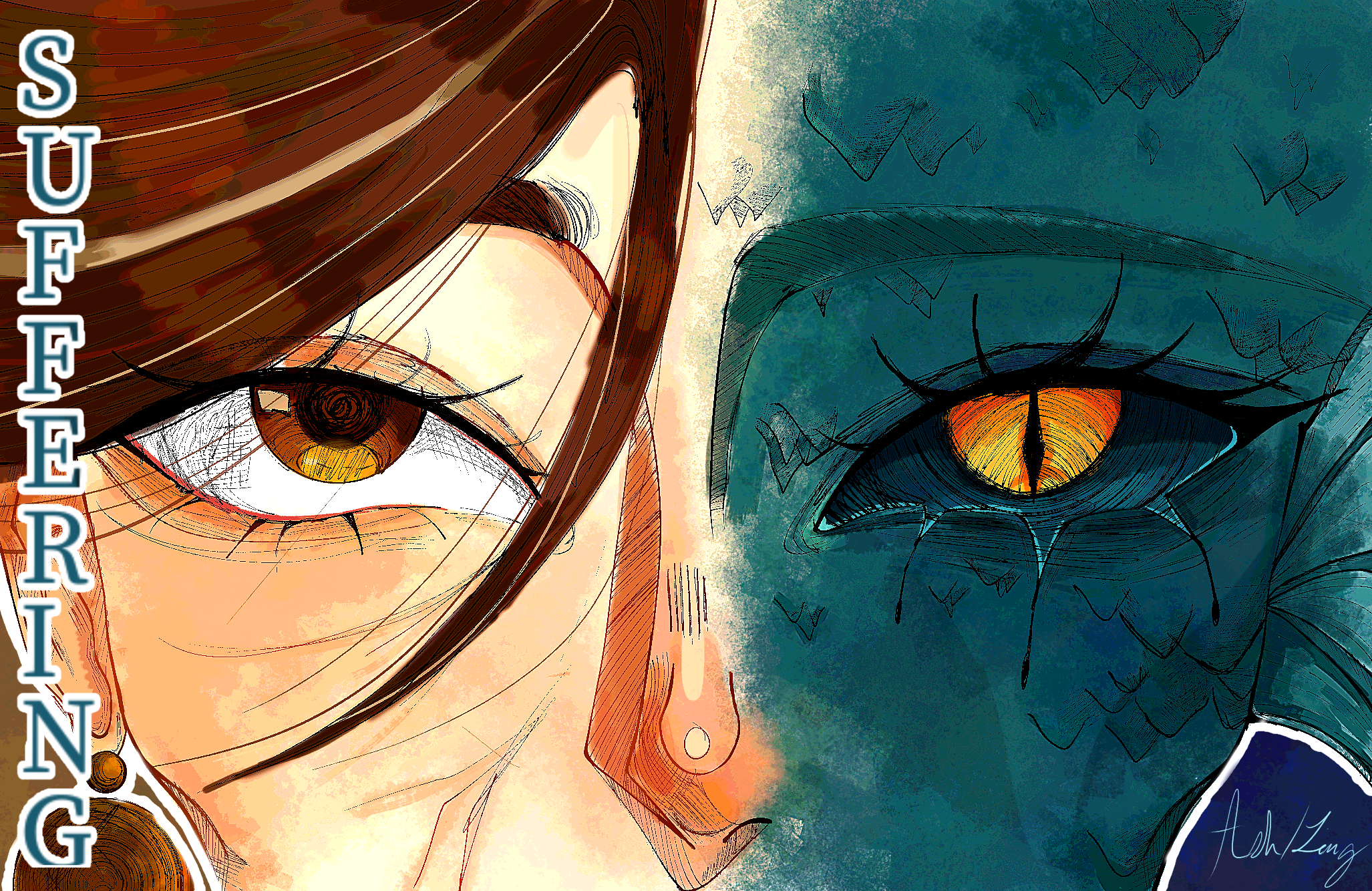 Suffering - ibisPaint