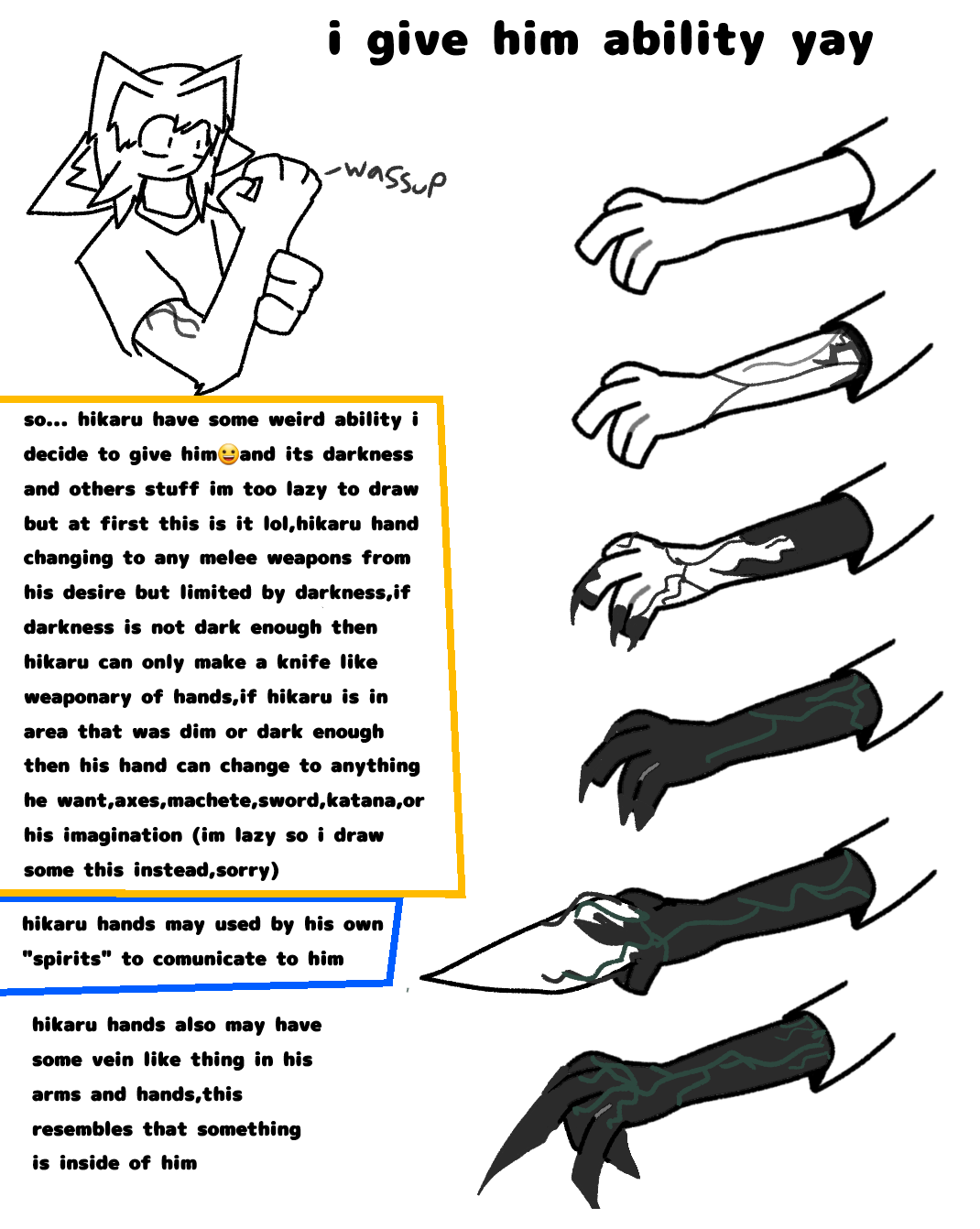 i give my oc a superpower 😈 - ibisPaint