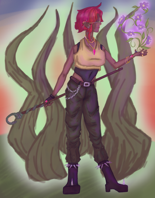 Axe remake(plant coven) - ibisPaint