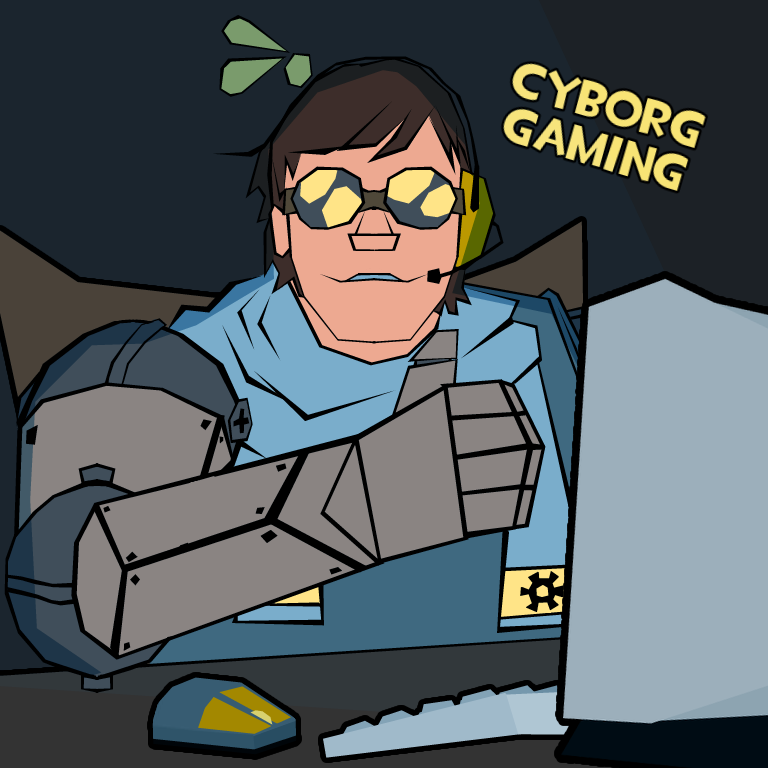 Cyborg Gaming - ibisPaint