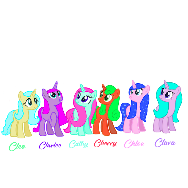 MLP 6 ponies - ibisPaint