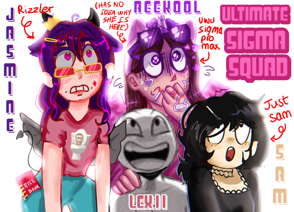 ULTIMATE SIGMA SQUAD COLLAB 😎 - ibisPaint
